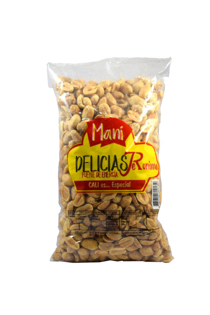 MANI JR X 500GR – Licores Brisas de Juanchito, Cali.