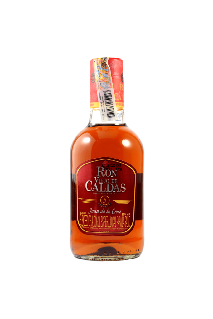 RON CALDAS 5A X 375ML – Licores Brisas de Juanchito, Cali.