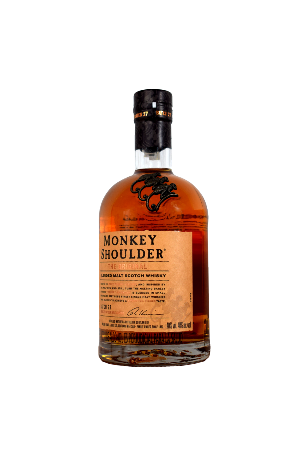 WHISKY MONKEY SHOULDER – Licores Brisas de Juanchito, Cali.