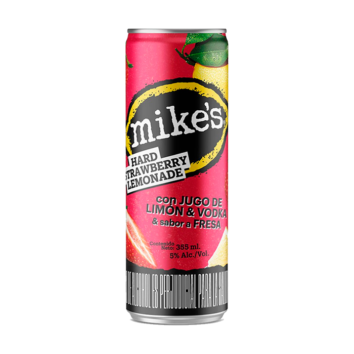 MIKE’S HARD STRAWBERRY LEMONADE X 355 ML – Licores Brisas de Juanchito ...